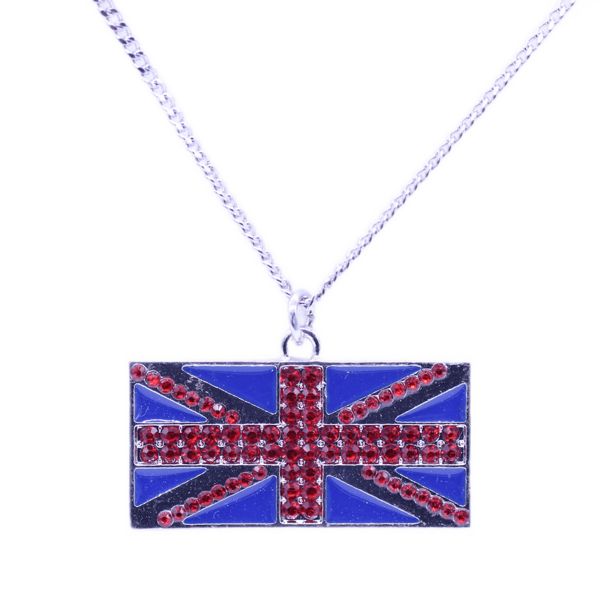 Union Jack Flag Necklace