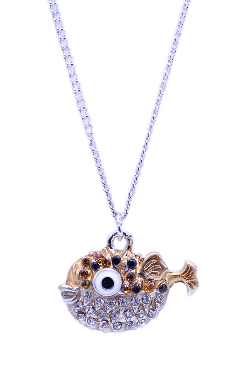 Puffer Fish Necklace